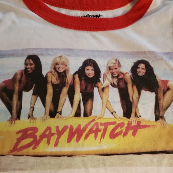 Baywatch | Tops | Baywatch Retro Tshirt | Poshmark